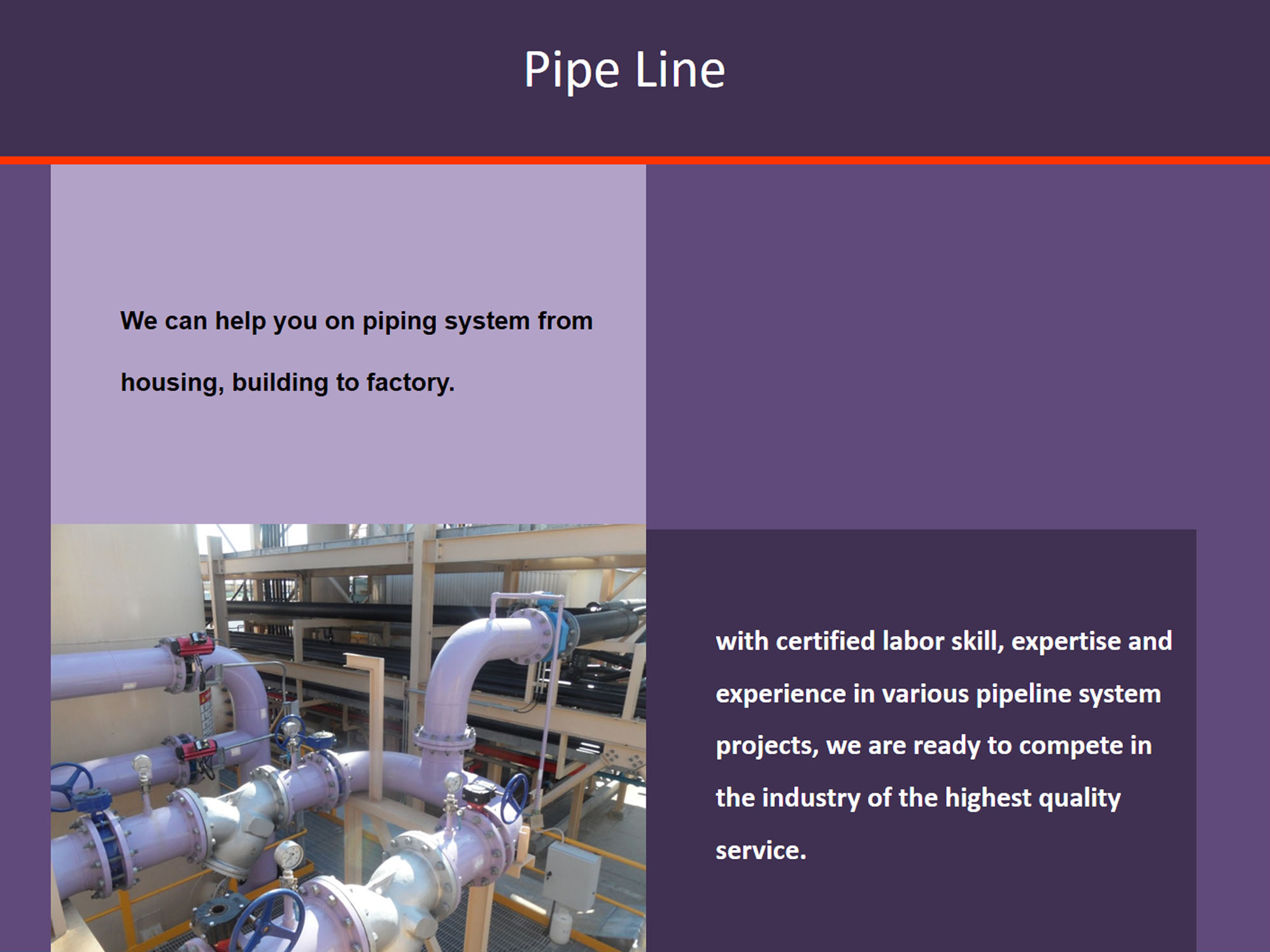 Pipe Line – Metoda Sinergi Indonesia